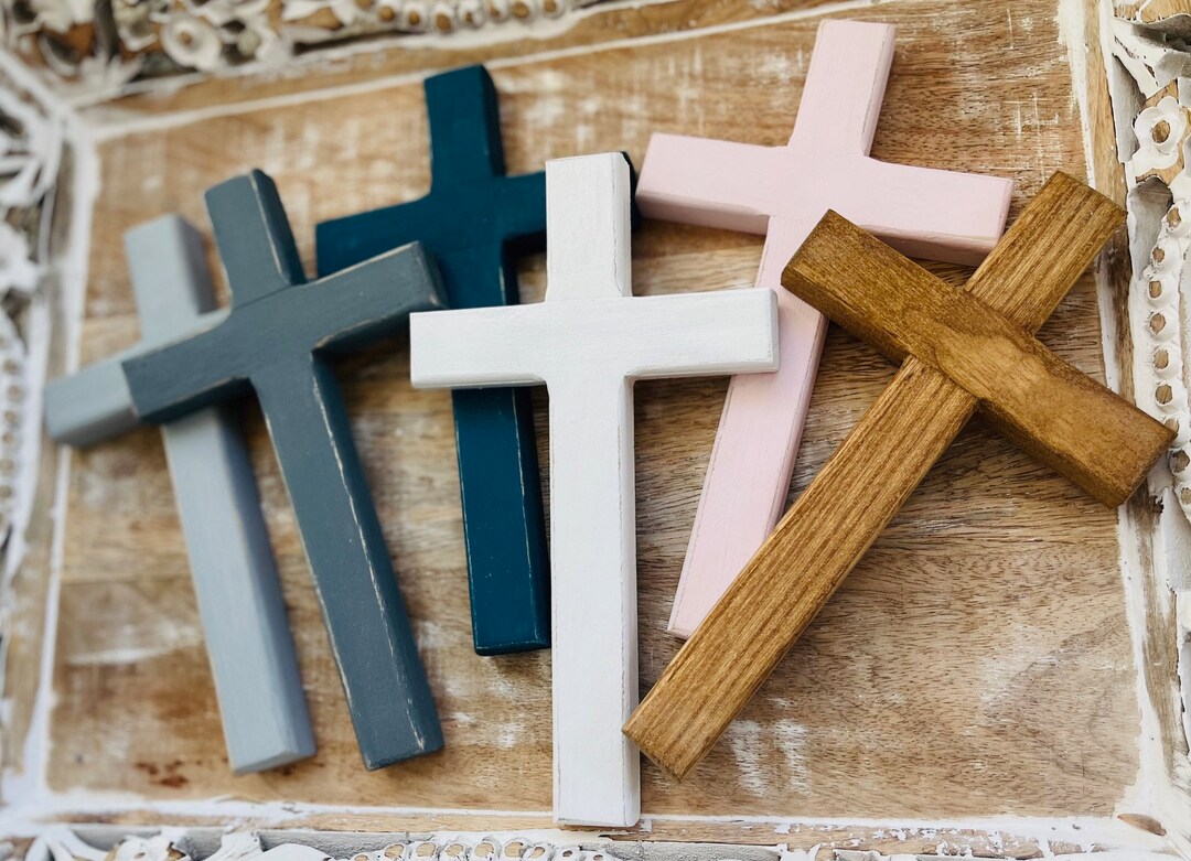 Customized Wood Wall Cross, Personalized Custom Baptism Cross, First ...