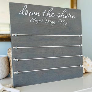 Beach Badge Holder, Beach Tag Display - Customize Your Wording and ...