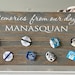 Custom Beach Badge and Beach Tag Holder Sign: Jersey Shore Keepsake ...