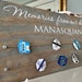 Custom Beach Badge and Beach Tag Holder Sign: Jersey Shore Keepsake ...