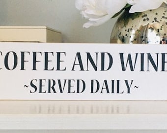 Beach Coffee Sign | Etsy