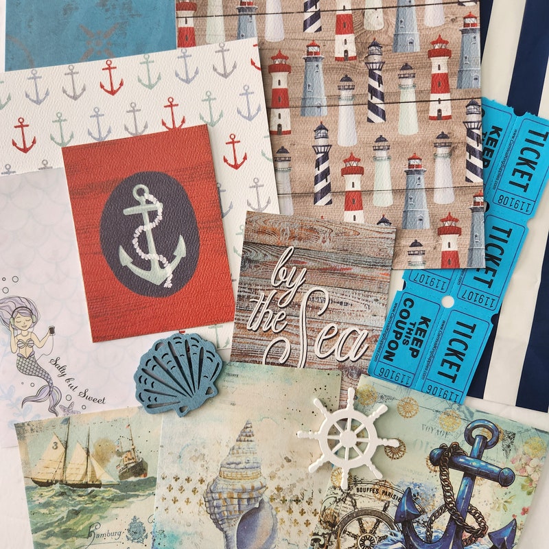 Nautical Scrapbook - Etsy