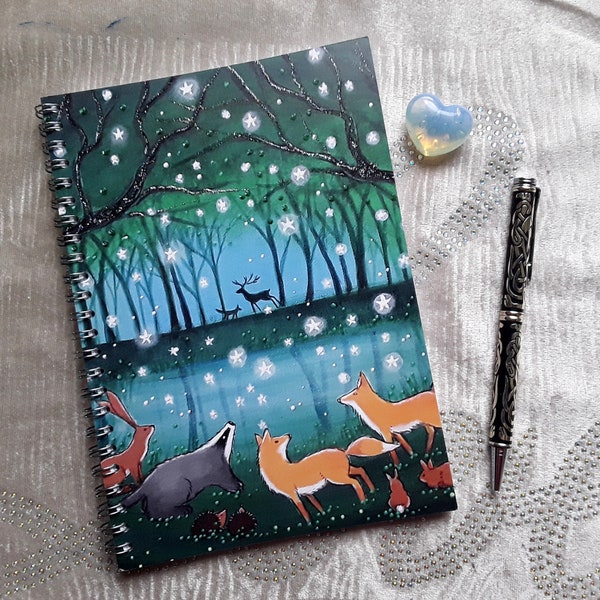 Fox Notebook - Etsy