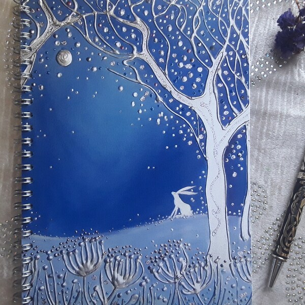 Moon Notebook - Etsy UK