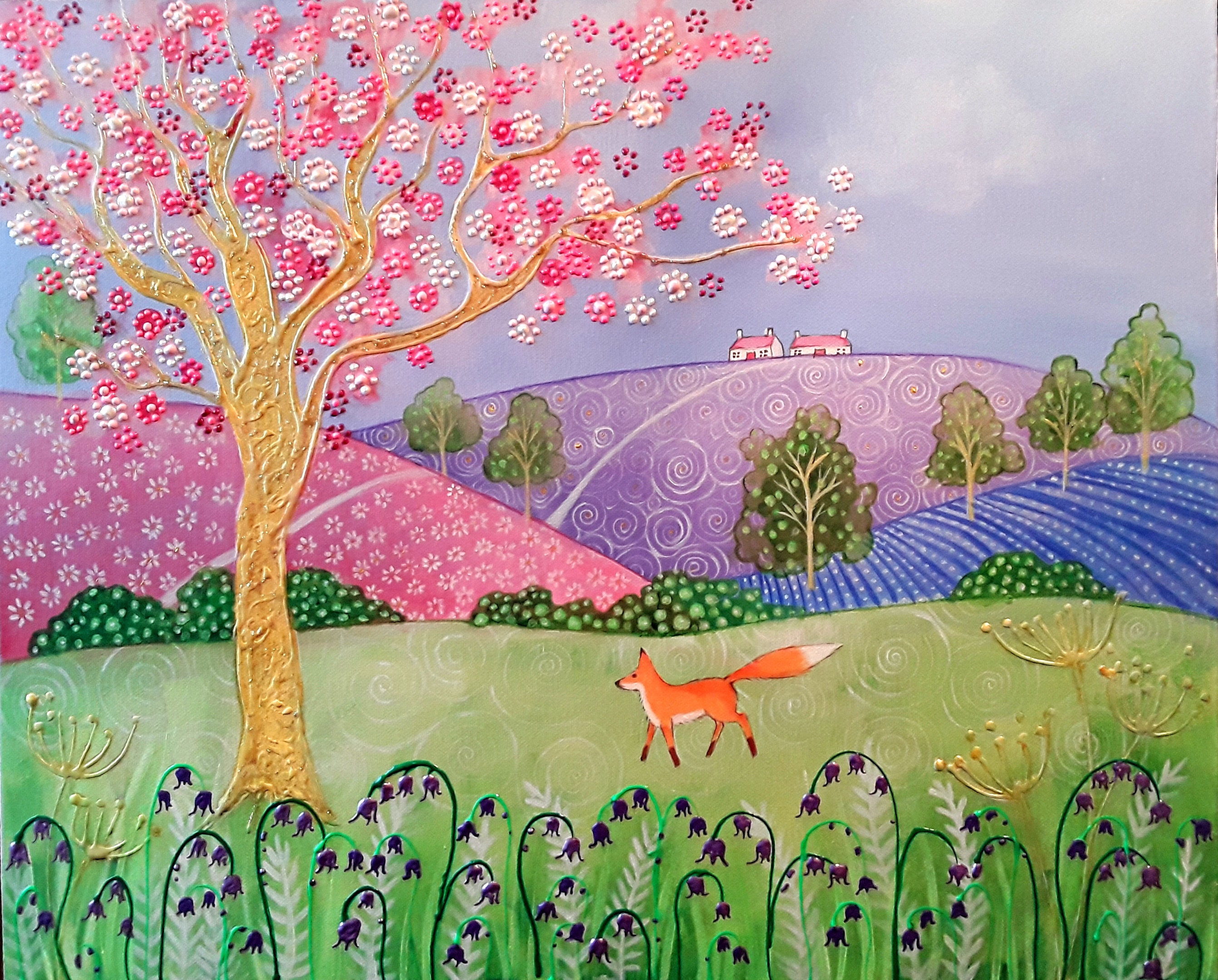 Magnificent Spring - Unique orignal painting