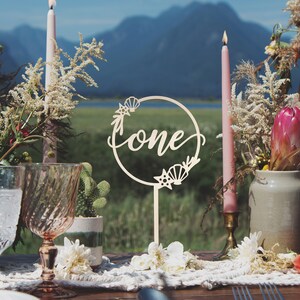 Beach-themed Wedding Table Numbers, Tropical Centerpieces, Wedding ...