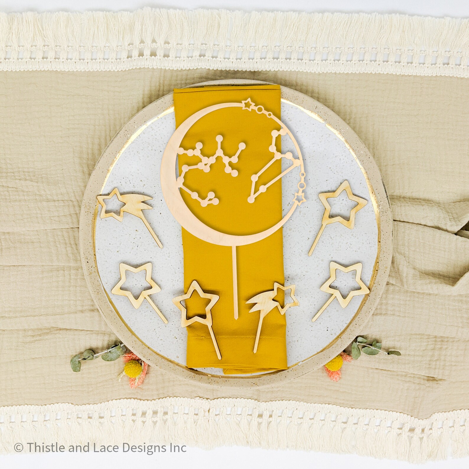 Constellation Wedding Cake Topper Celestial Wedding Cake - Etsy