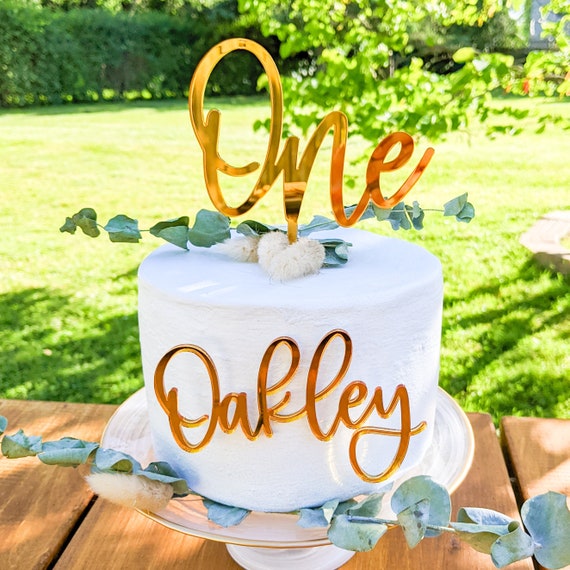 Custom Acrylic Cake Topper Name Cake Topper Acrylic Birthday - Etsy