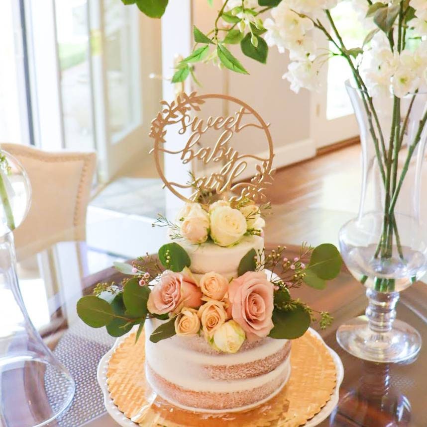 Sweet Baby Girl Cake Topper It's a Girl Cake Topper - Etsy