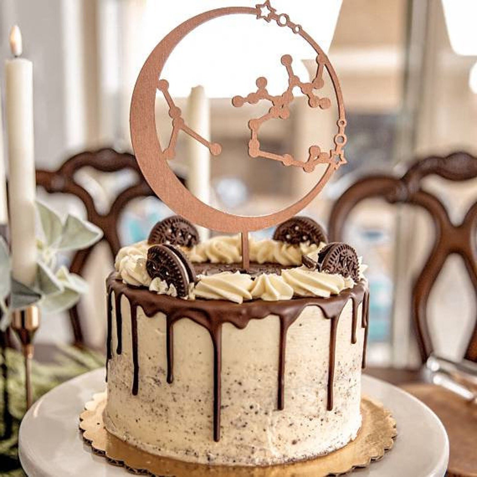 Constellation Wedding Cake Topper Celestial Wedding Cake - Etsy