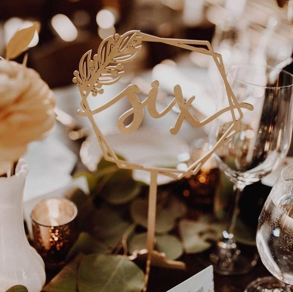 Rustic Table Numbers Wooden Table Numbers Rustic Wedding - Etsy