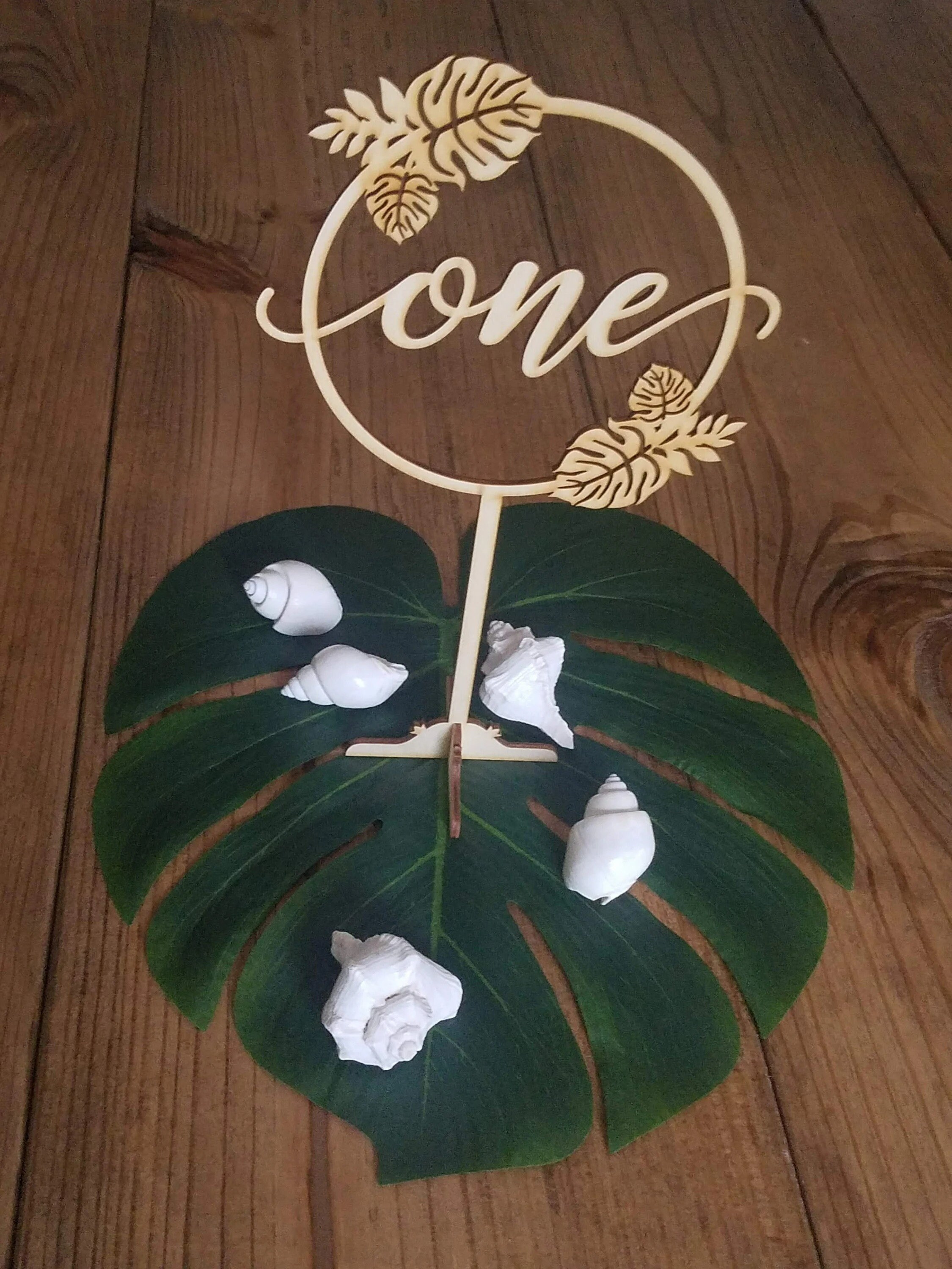 Tropical Table Numbers Tropical Centerpieces Wedding Table - Etsy