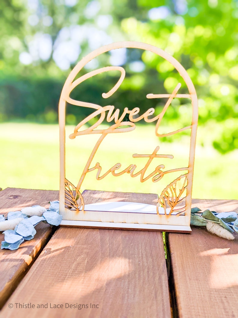 Sweet Treats Table Sign Dessert Table Sign Sweet Treats - Etsy