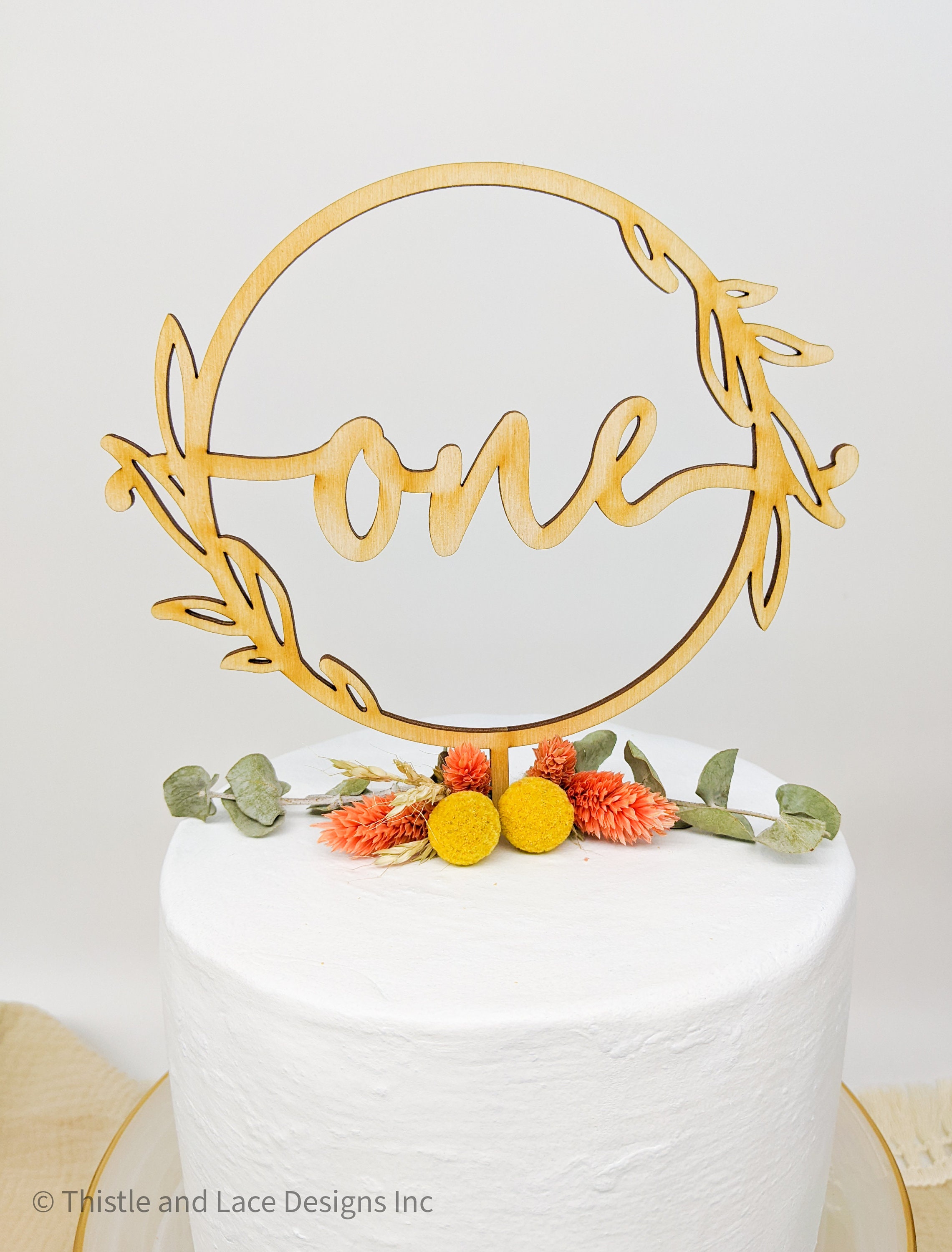 1st Birthday Cake Topper One Year Cake Topper First Birthday | Etsy