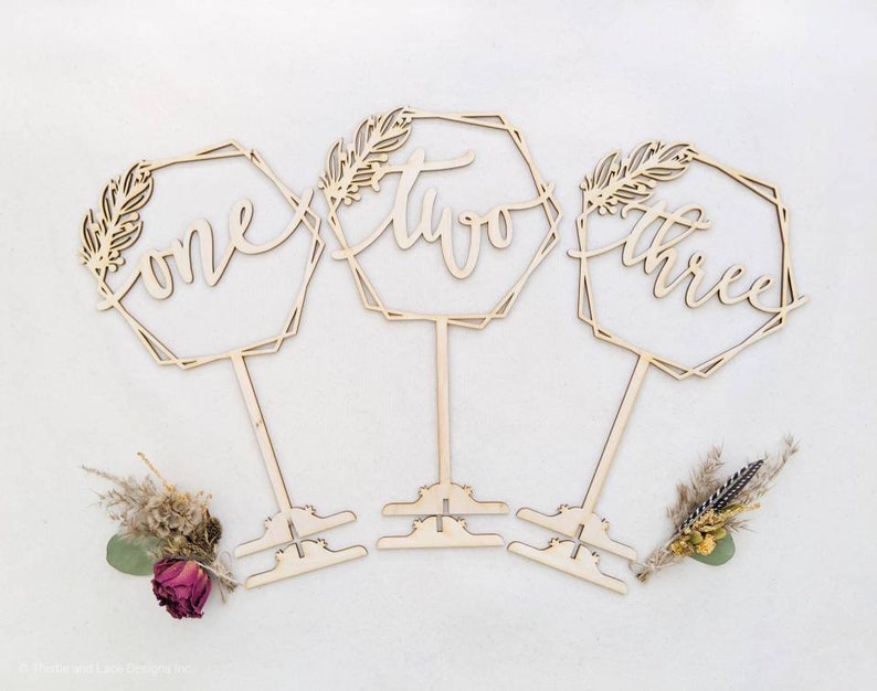 Rustic Table Numbers Wooden Table Numbers Rustic Wedding - Etsy