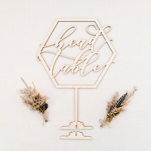 Head Table Sign Sweetheart Table Sign Wood Wedding Sign - Etsy