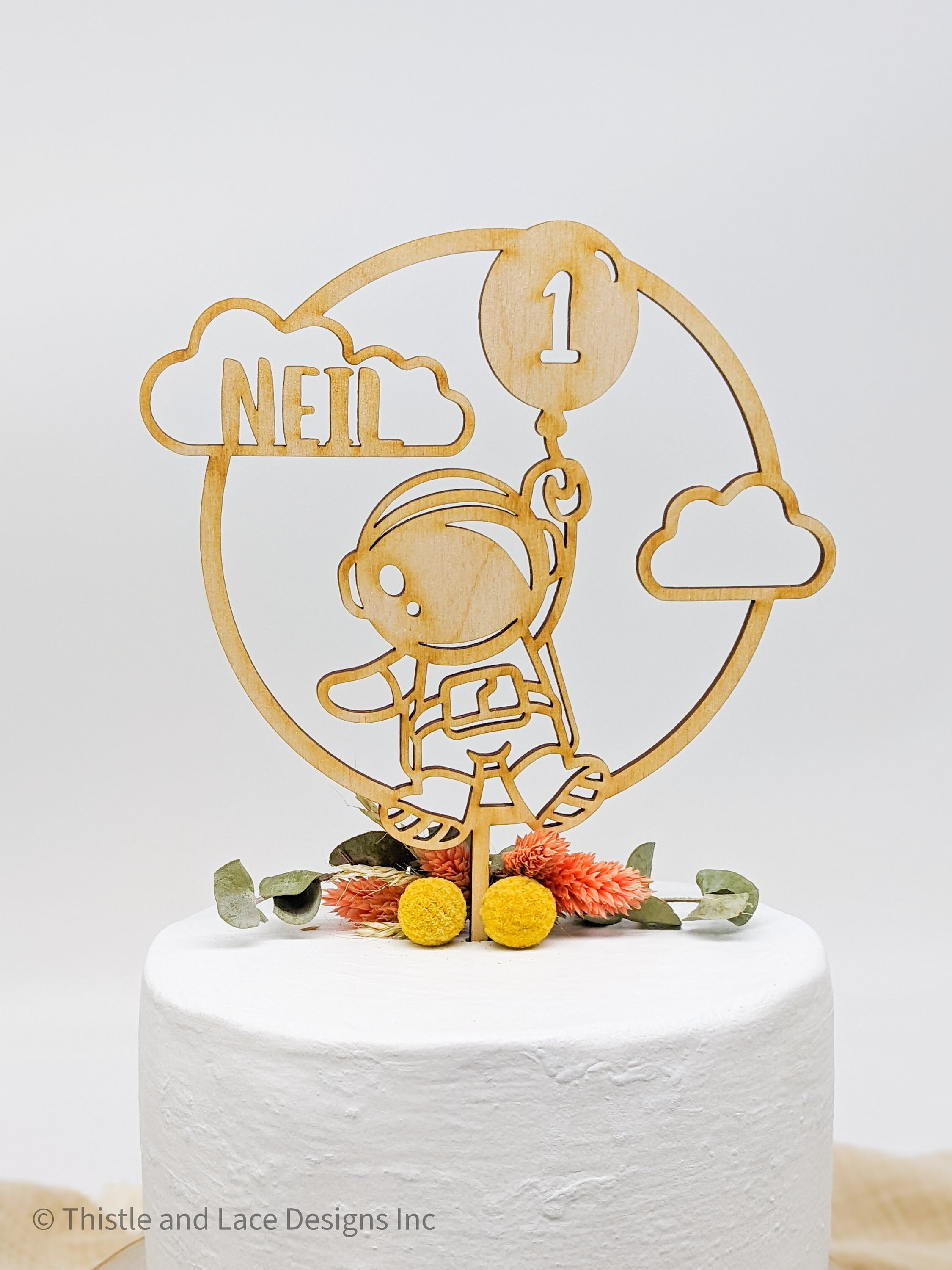 Astronaut Cake Topper Space Cake Topper Space Birthday | Etsy Canada