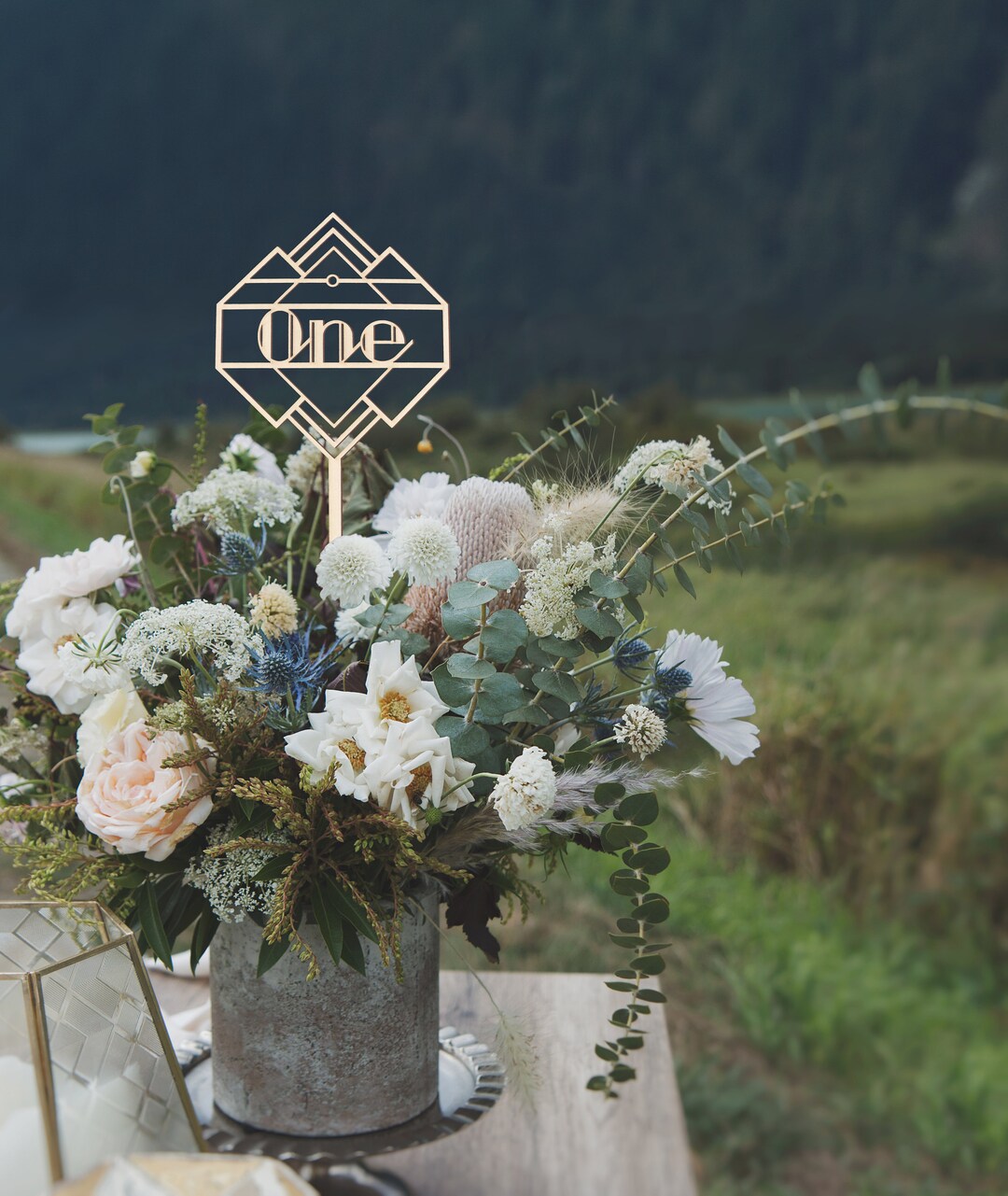 Art Deco Table Numbers, Art Deco Wedding Decor, Wood Table Numbers ...