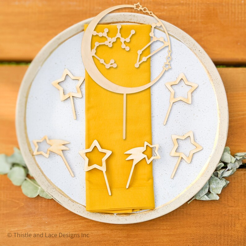 Constellation Wedding Cake Topper Celestial Wedding Cake - Etsy