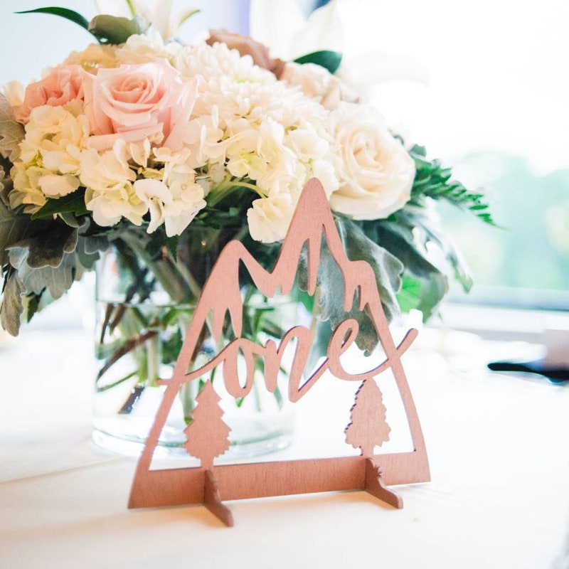 Mountain Table Numbers - Etsy