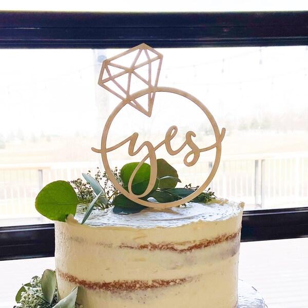 Engagement Cake - Etsy