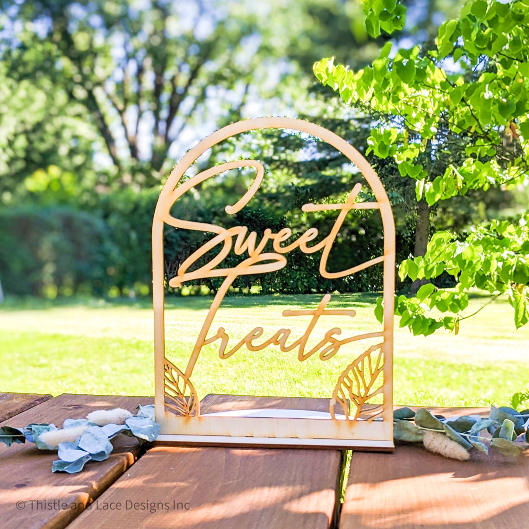 Sweet Treats Table Sign Dessert Table Sign Sweet Treats - Etsy