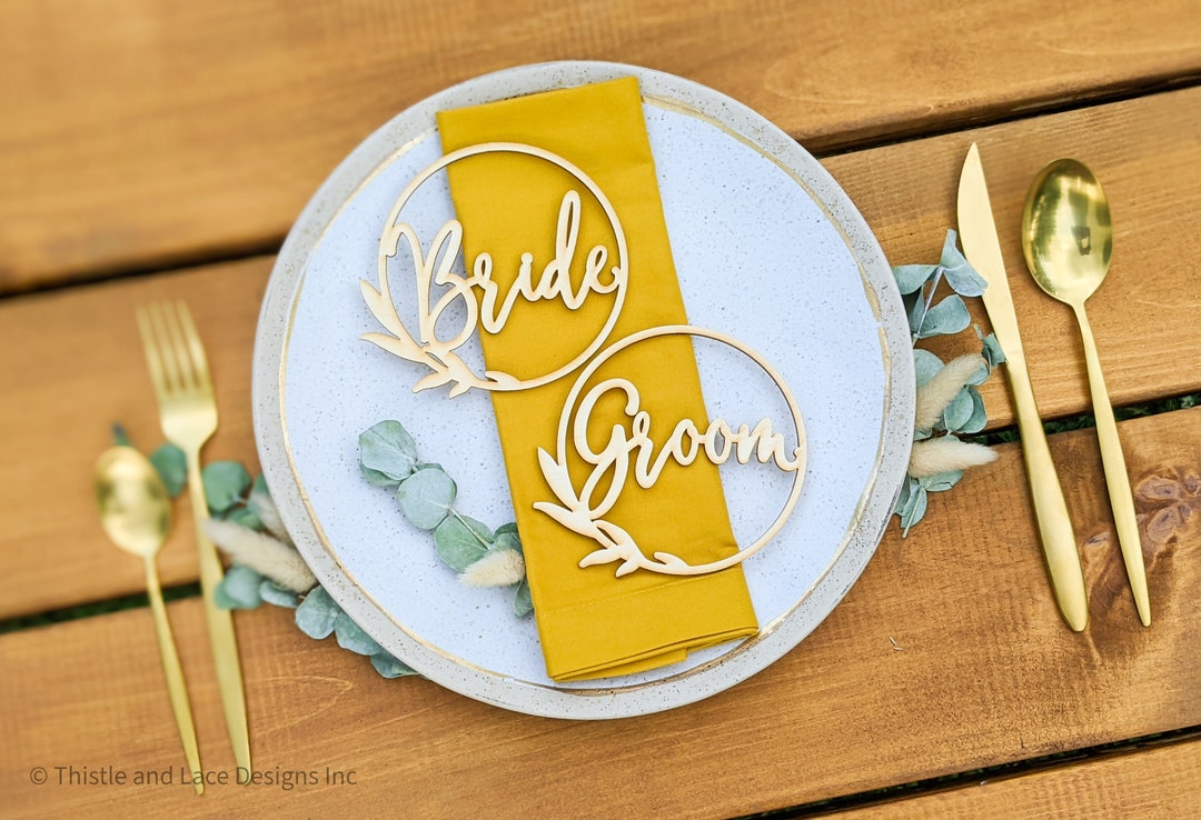 Rustic Place Cards, Lasercut Names, Wedding Escort Cards, Calligraphy ...