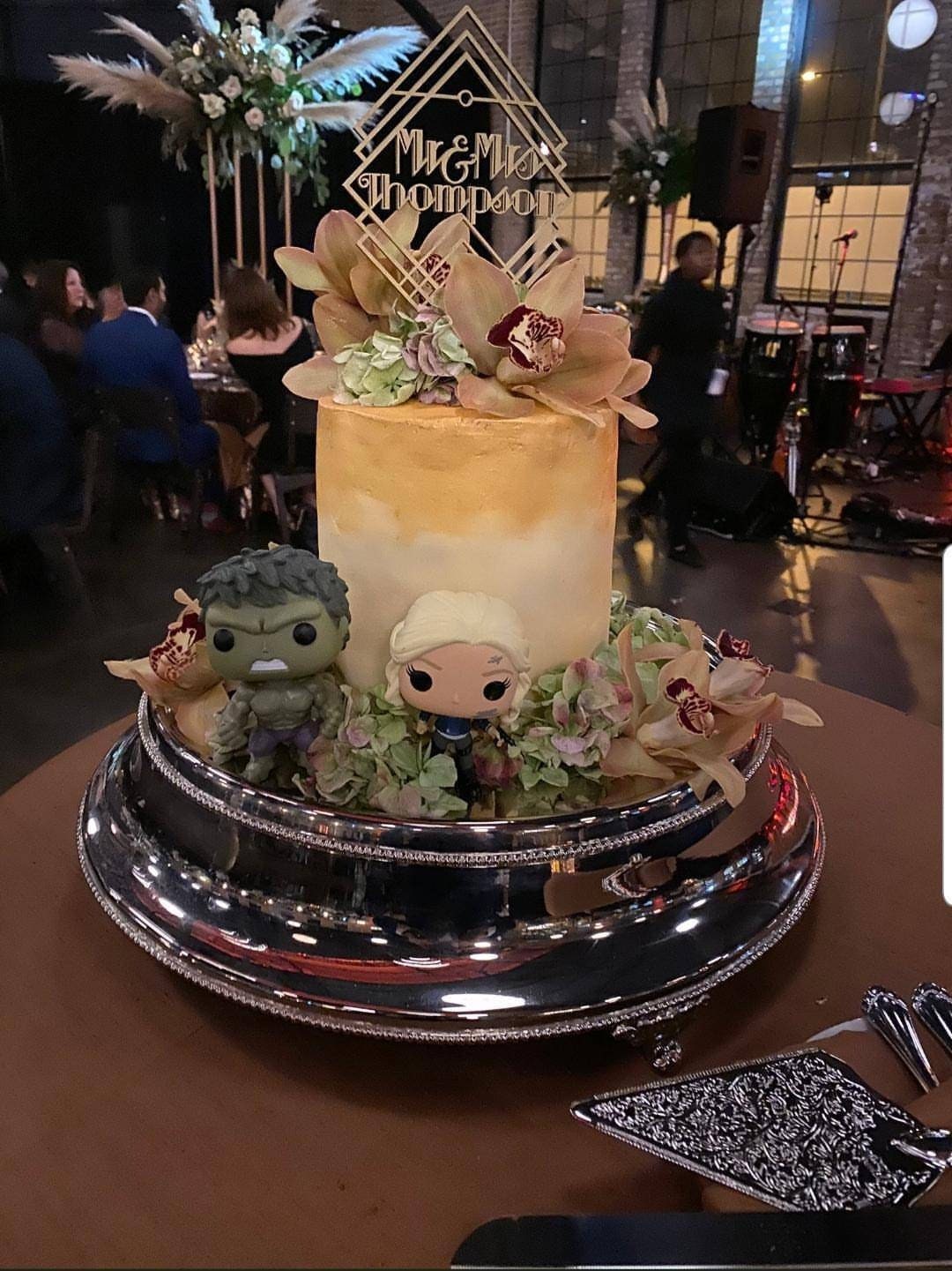 Custom Art Deco Cake Topper Vintage Wedding Cake Topper - Etsy UK