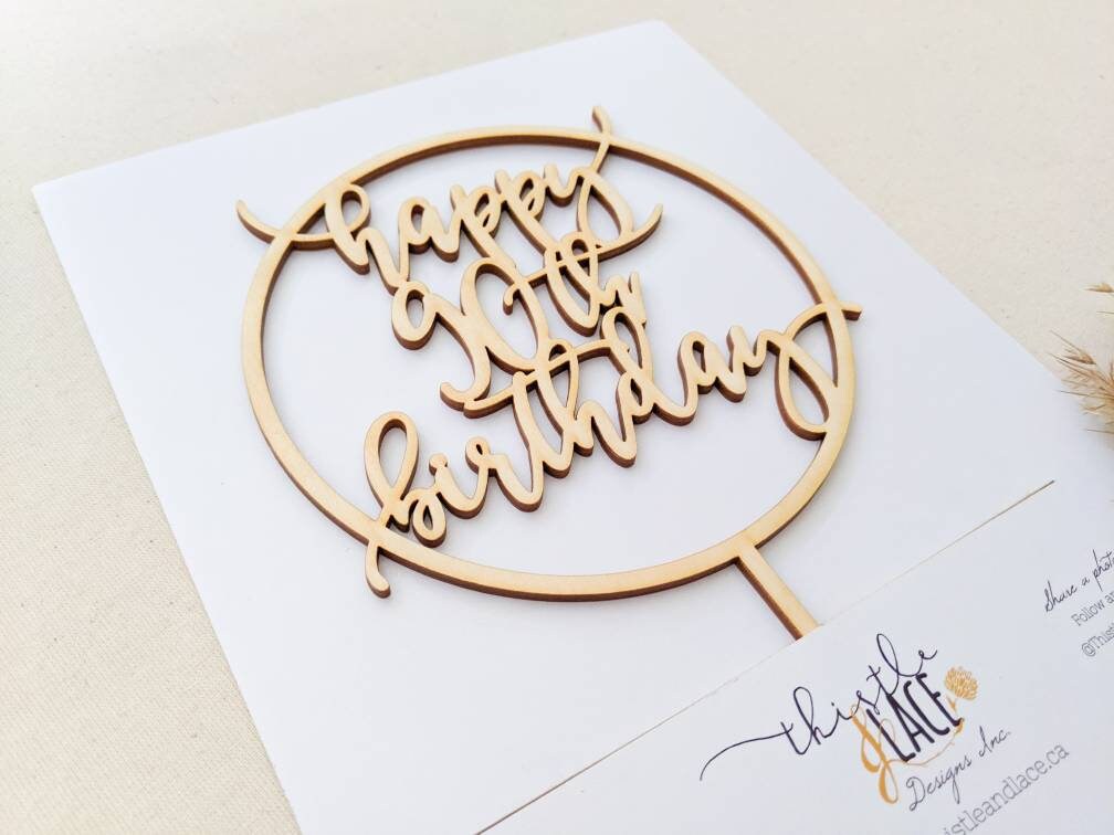 Custom Birthday Cake Topper 90th Birthday Cake Topper 90th - Etsy