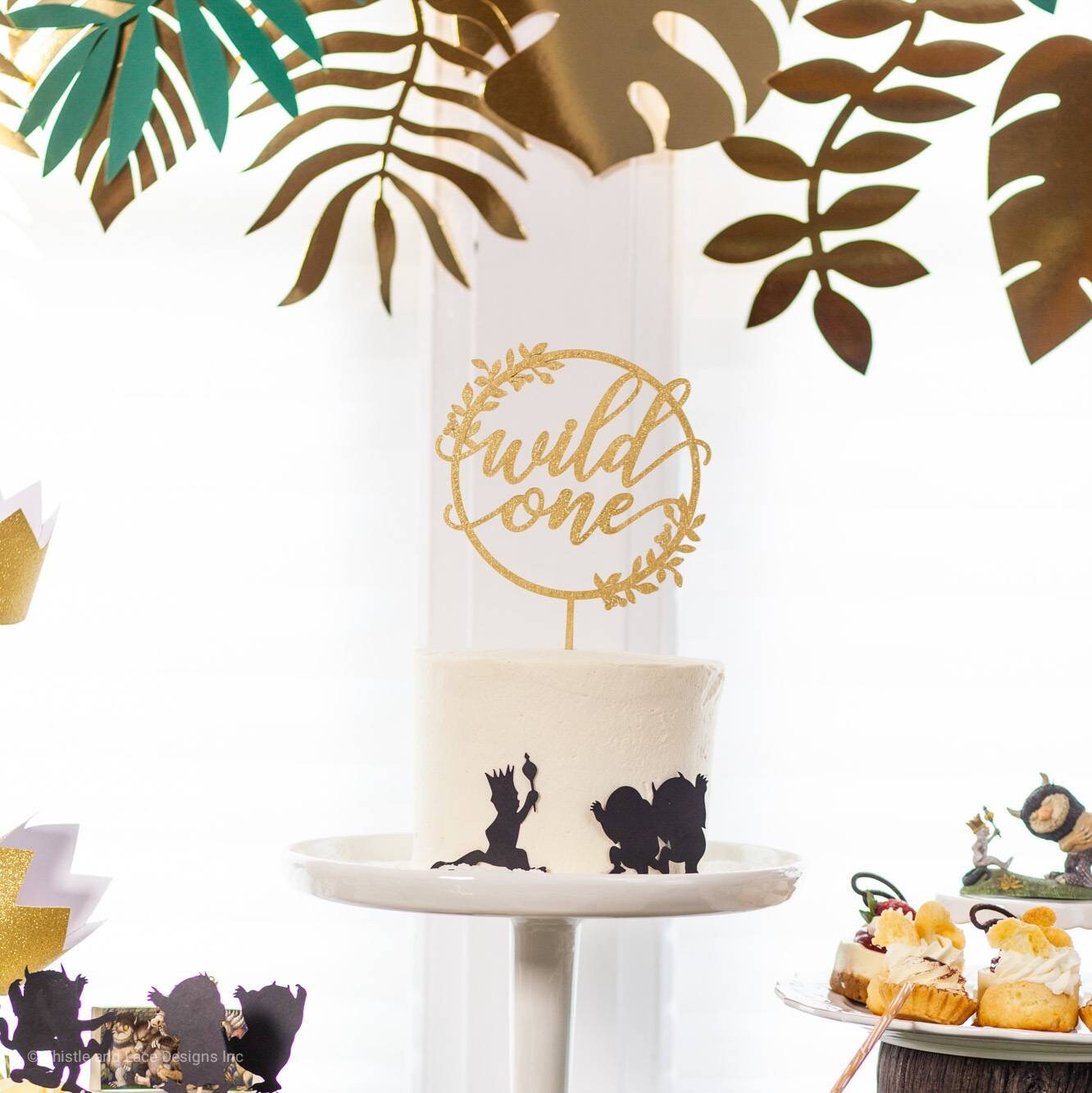 Wild One Cake Topper Wild One Birthday Cake Topper | Etsy