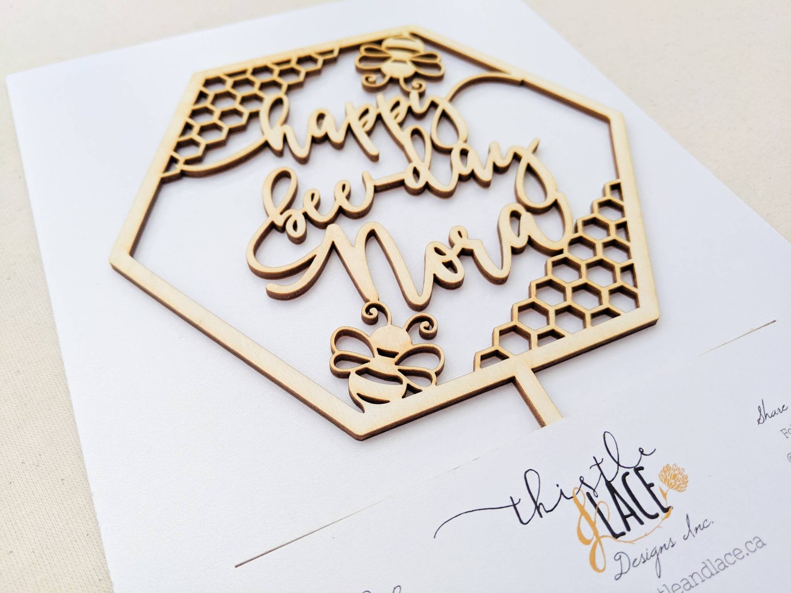 Bee Custom Cake Topper Bumble Bee Birthday Cake Topper Bee - Etsy