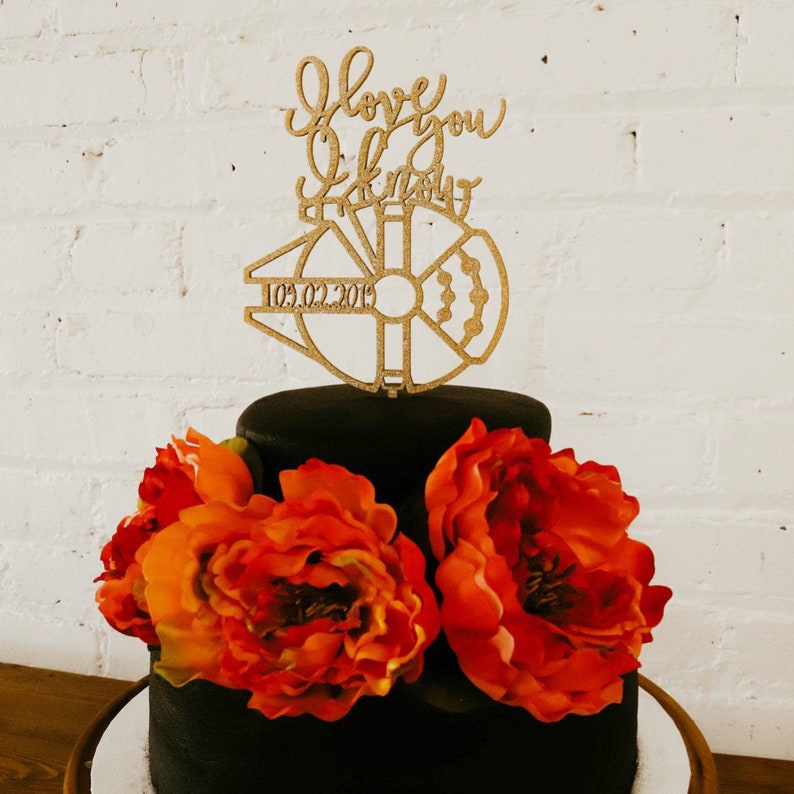 I Love You I Know Cake Topper Wedding Cake Topper Geek - Etsy