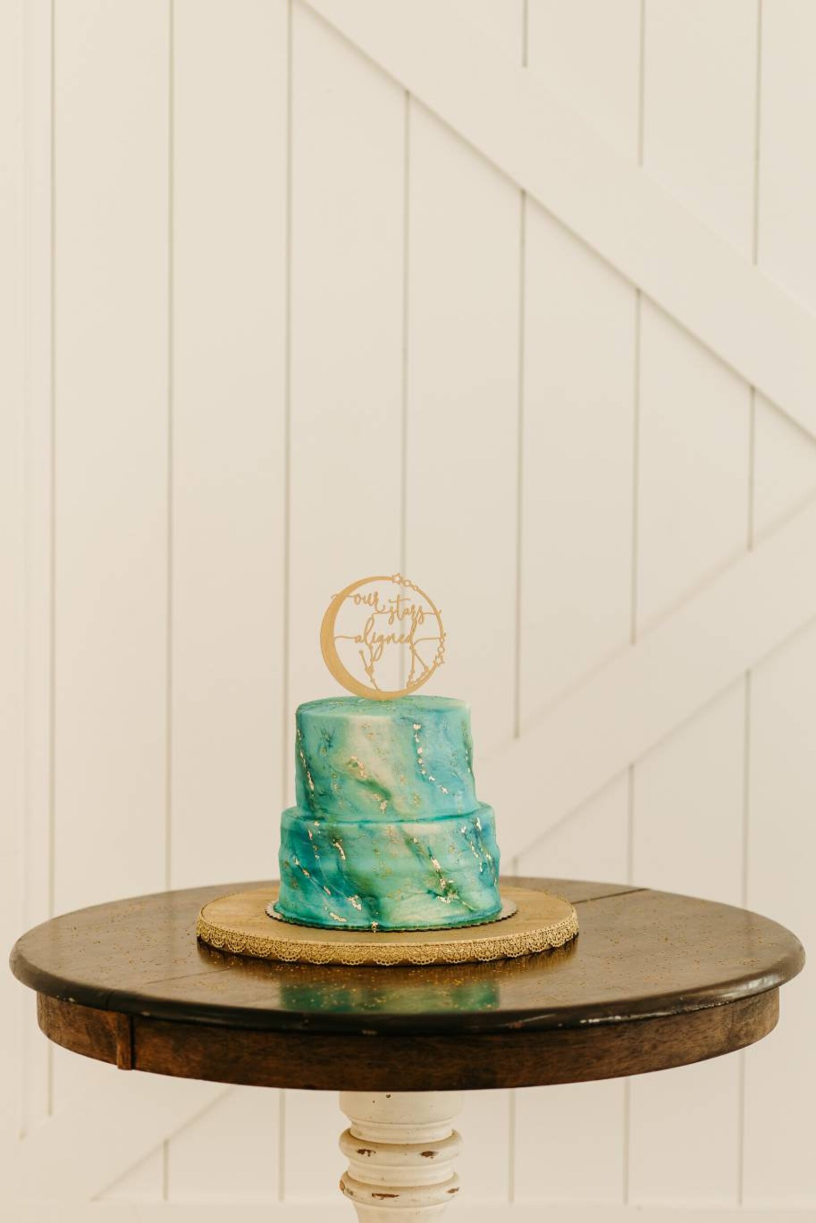 Our Stars Aligned Celestial Cake Topper Constellation Wedding | Etsy