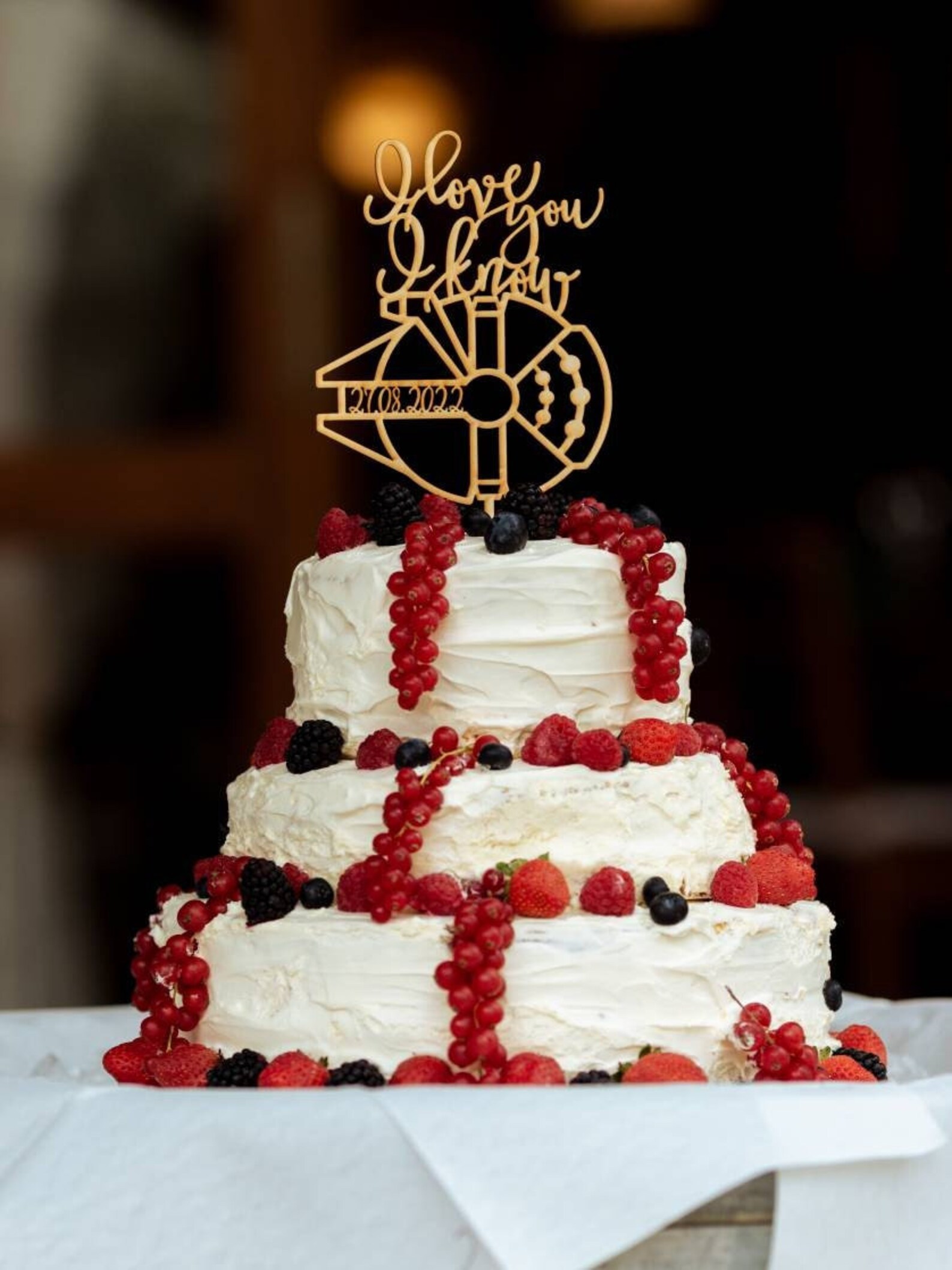 I Love You I Know Cake Topper Wedding Cake Topper Geek - Etsy