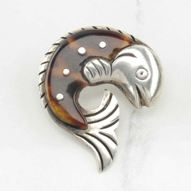 Shell Brooch - Etsy