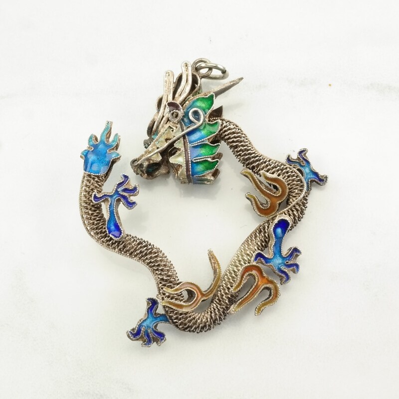 Chinese Export Earrings - Etsy