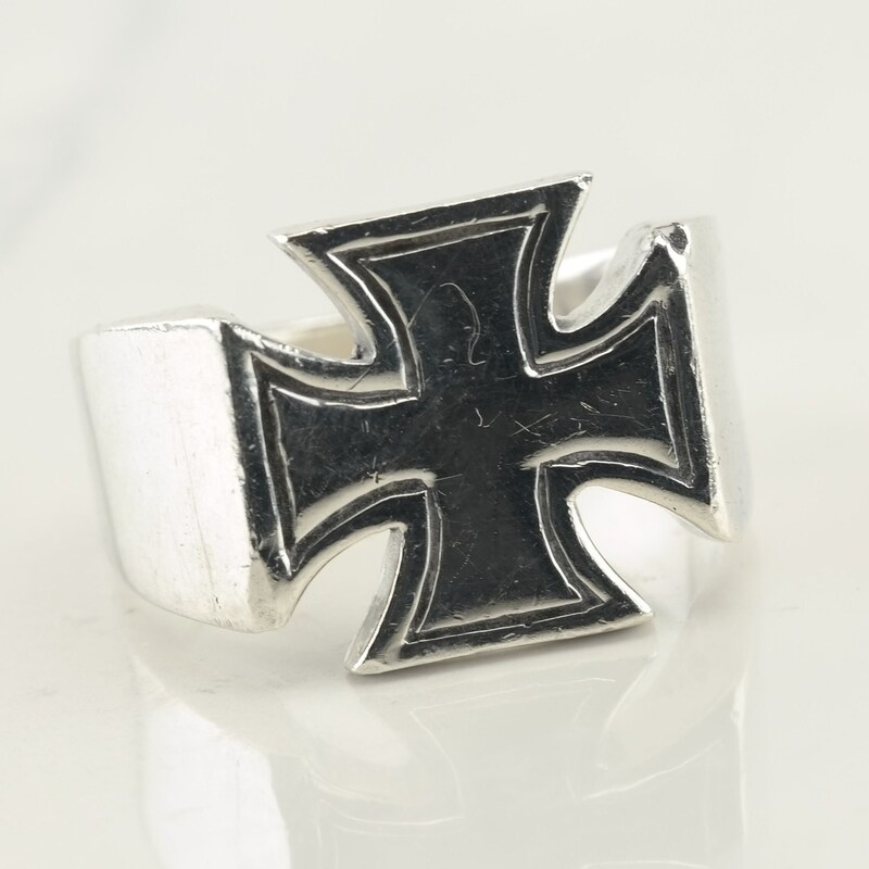 Cross Ring - Etsy