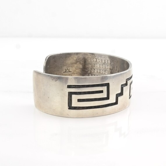 Important Overlay Hopi Cuff Bracelet , Native America… - Gem
