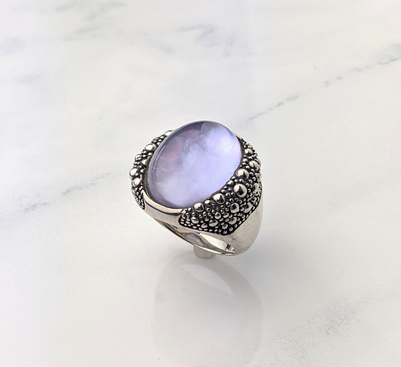 Michael Dawkins Starry Night Sterling Silver Ring - Etsy
