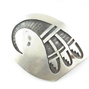 Vintage Hopi, Overlay Sterling Silver Pendant - Etsy