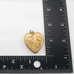 Vintage Art Nouveau Locket Cleopatra Gold Fill Pendant - Etsy