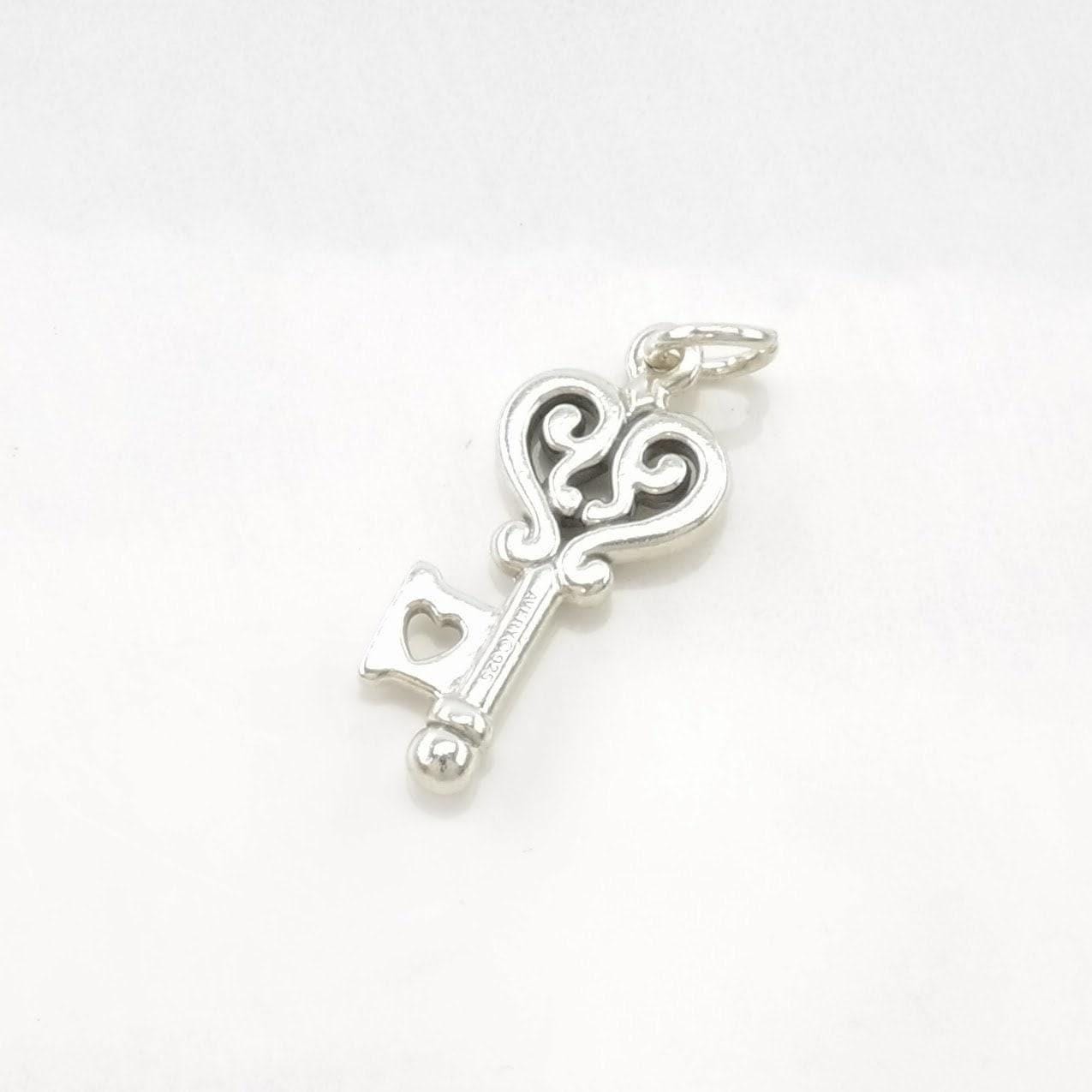 Choice of Vintage James Avery Heart Key Sterling Silver Pendant - Etsy