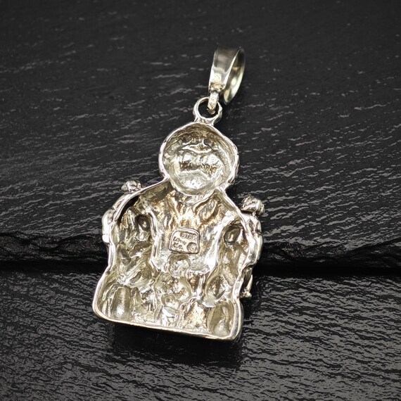 Native American Storyteller Fertility Pendant Sterlin… - Gem