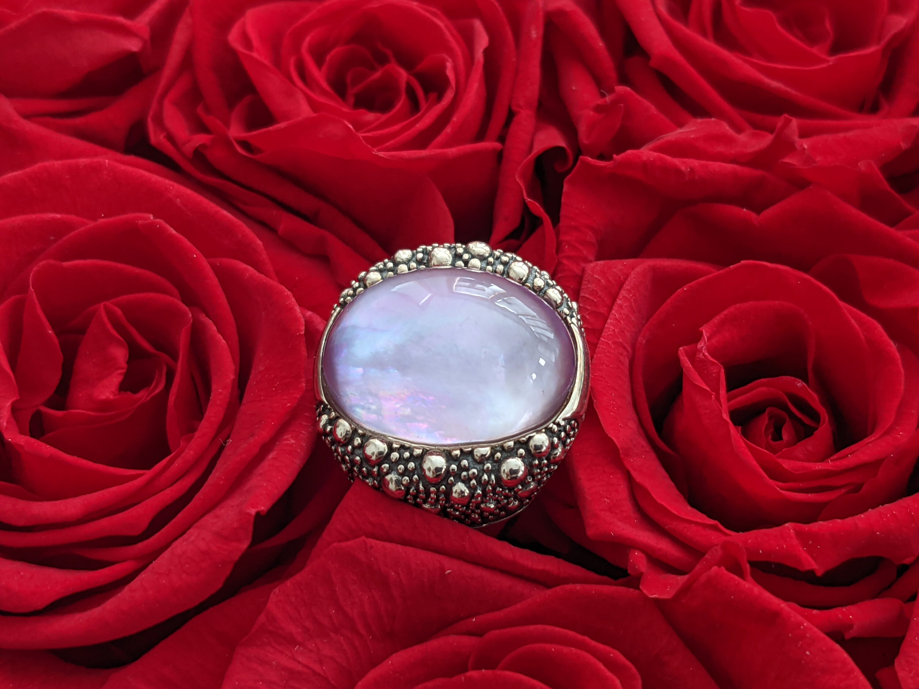 Michael Dawkins Starry Night Sterling Silver Ring - Etsy