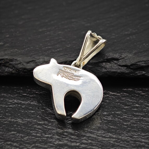 Navajo Ray Tracey Knifewing Bear Pendant Sterling Sil… - Gem