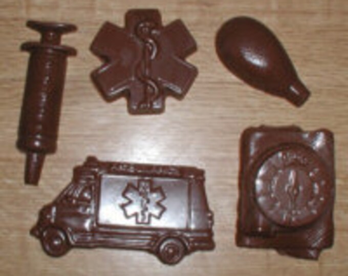 EMT / Ambulance Set Lolly Chocolate Mold - Etsy