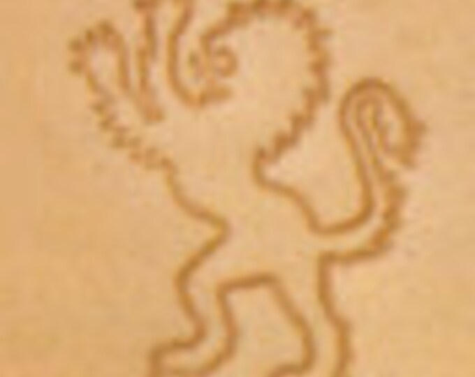 Rampant Lion Facing Left Leather Stamping Tool - Etsy