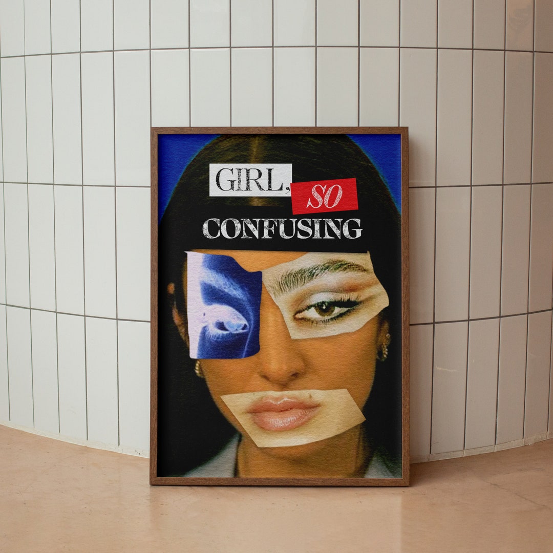 So Confusing Poster - Etsy