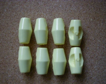 Small Leather Toggle Closures for Children's Clothes, Made in Italy - Etsy