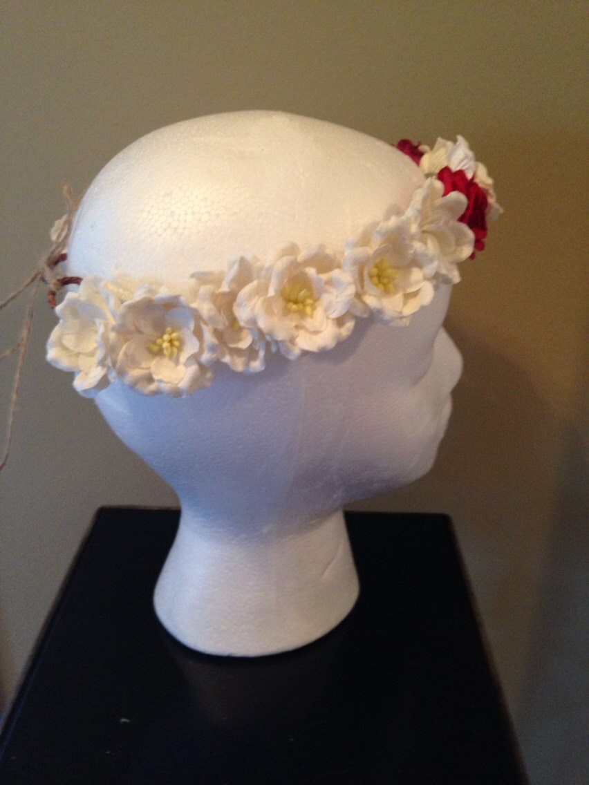 The Teri Flower Halo - Etsy